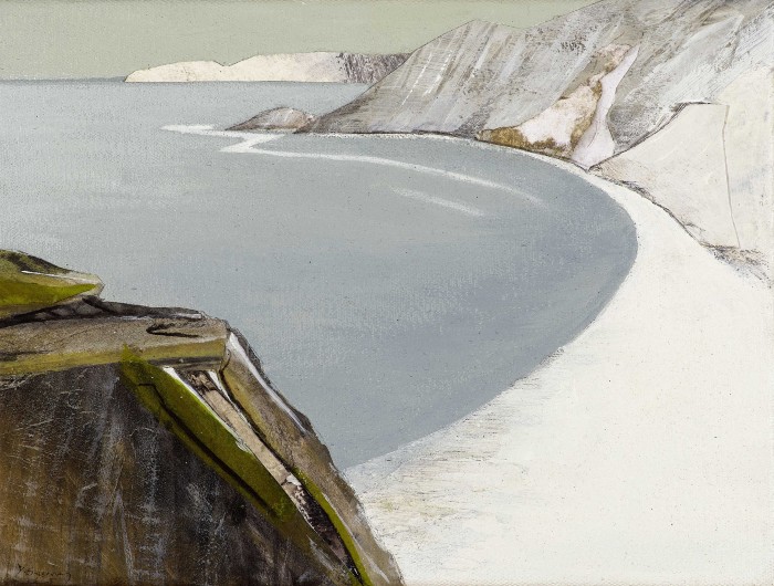 Debra Sweeney, From Warbarrow, mixed media on canvas, 30cm x 23, £ 700